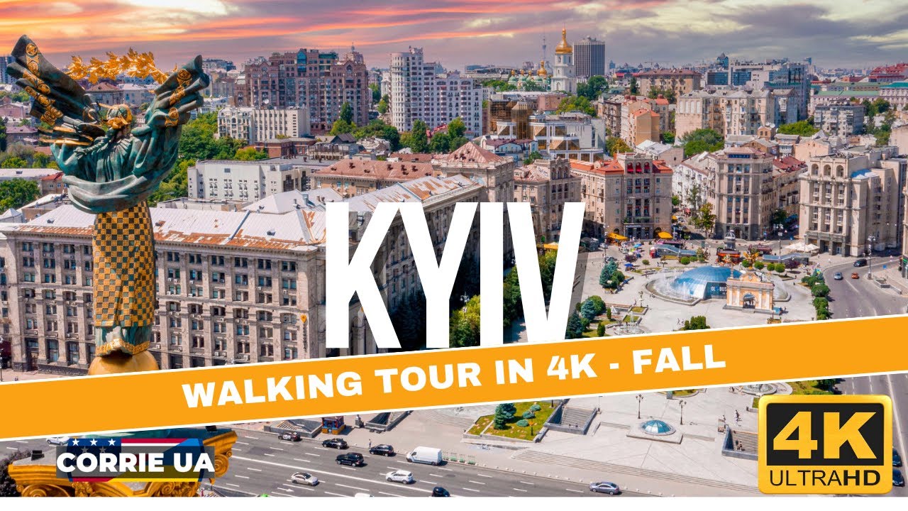 Walking Tour of Kyiv, Ukraine - Winter 2023 | 4K City Center Walking ...