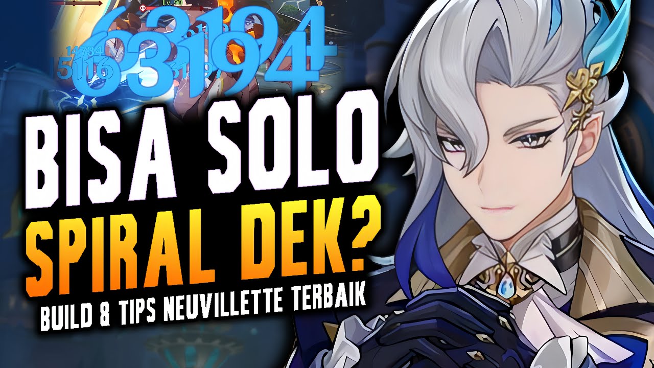 Neuvillette DPS Konsisten Yang Ramah F2P! - Build Neuvillette Genshin ...