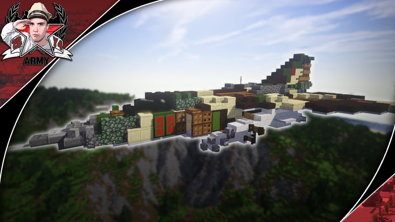 Minecraft: Cold War MiG-23 "Flogger" | Fighter Jet Tutorial (Landed ...