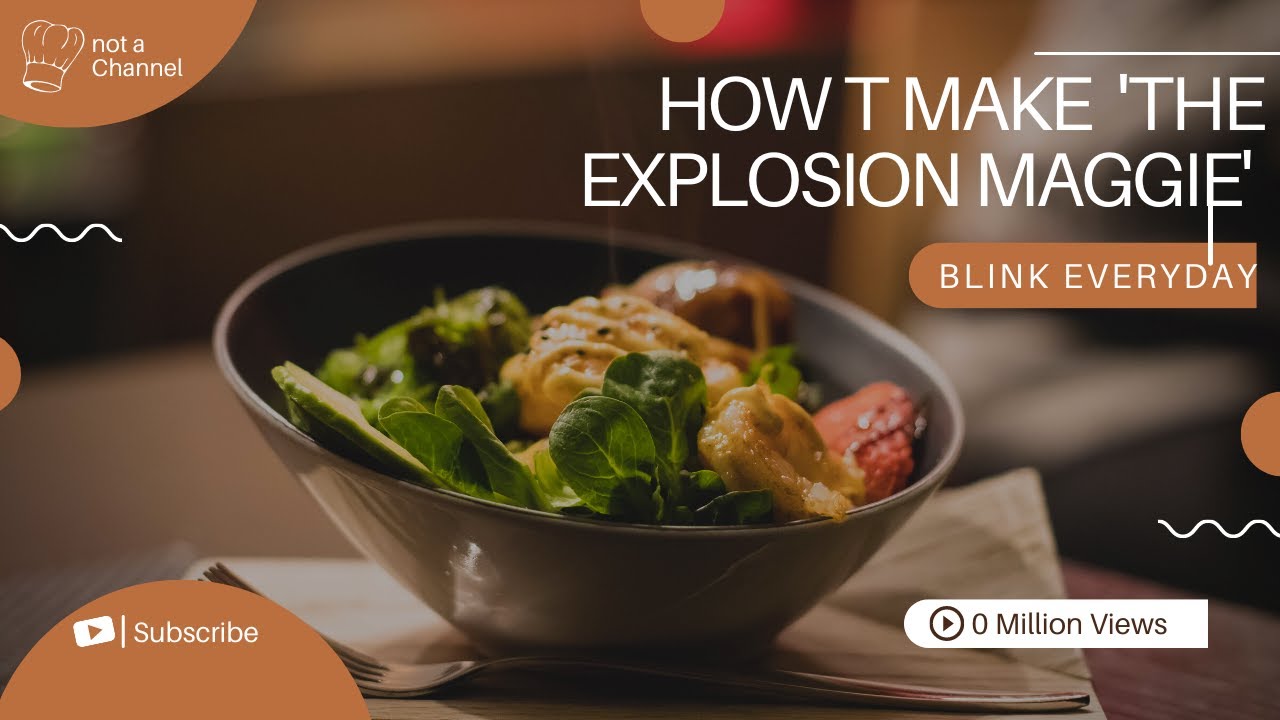 How to make MAGGIE ? - YouTube