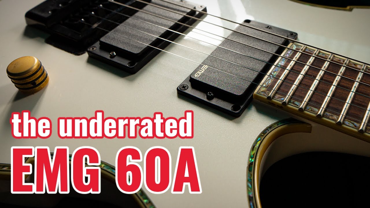 EMG 60A (Alnico) Active Pickup Demonstration // Comparison with EMG 60 ...