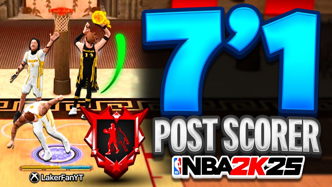 MY FIRST GAME VS A PURE POST SCORER IN NBA 2K25.. - YouTube