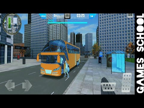 Euro Bus Passenger Coach Driver - Bus Game - Walkthrough #1 - YouTube