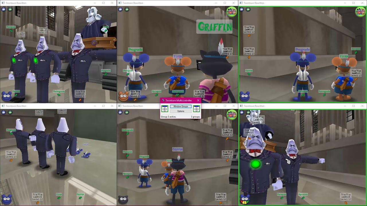 TTR | Running 6 Toons Through a CJ - YouTube