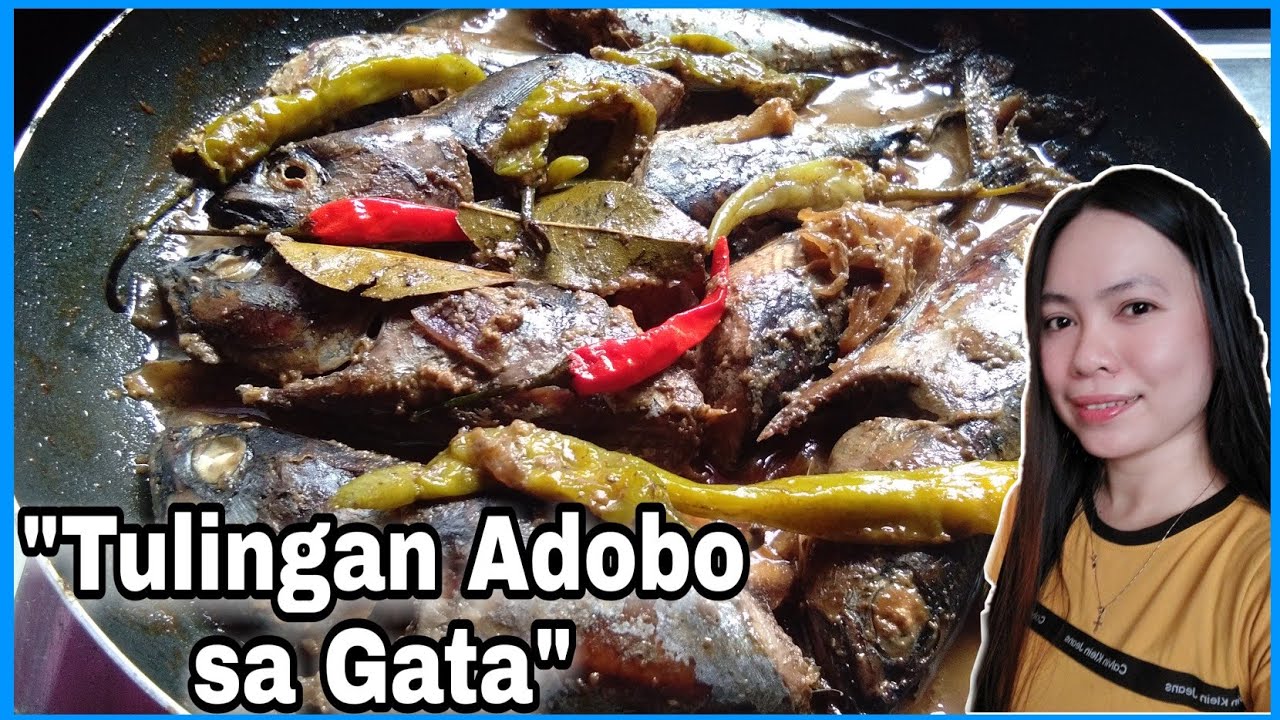 ADOBONG TULINGAN sa GATA | Easy Fish Recipe - YouTube