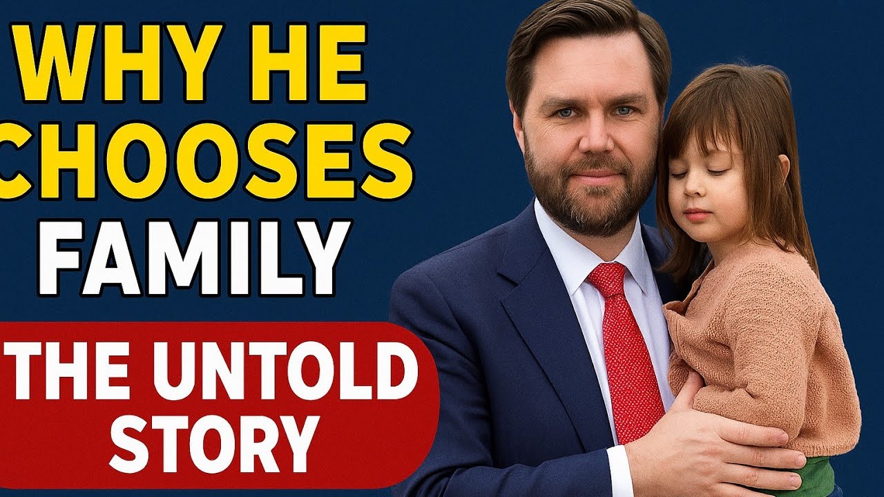 "Why JD Vance Puts Family First: The Untold Story Behind the Man. - YouTube