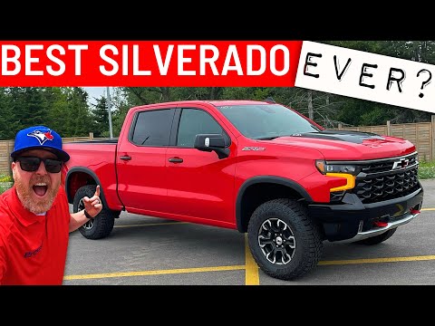 FULL REVIEW! 2022 Chevrolet Silverado ZR2 in the RED HOT! - YouTube