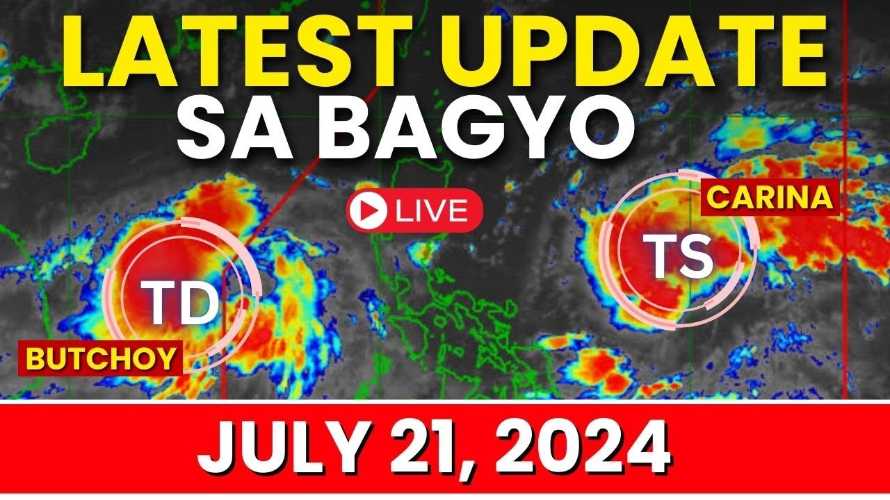 Latest Bagyo Update Today July 21, 2024 | Low Pressure Area in the ...