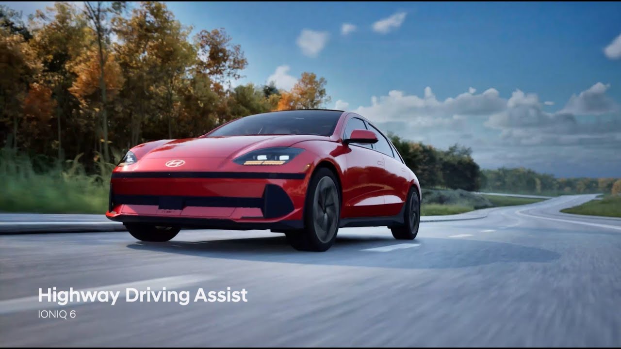 Highway Driving Assist (HDA 1) | IONIQ 6 | How-to Hyundai Canada - YouTube