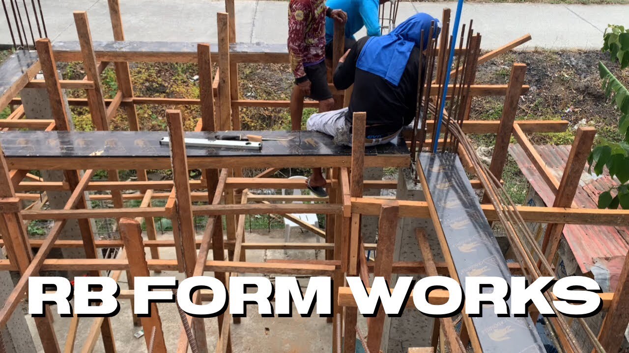 VIDEO 2 25sqm Kitchen Project | Day 5 Form Works (Scaffolding and Beam ...