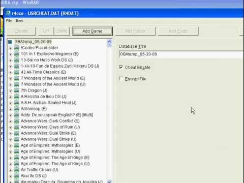 **New R4 Cheat Code Editor Tutorial** - YouTube