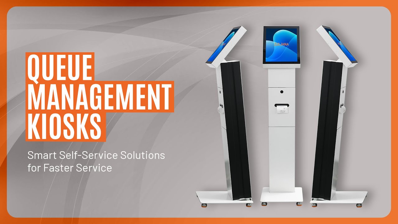 Queue Kiosks That Deliver Speed & Smarter Service - YouTube