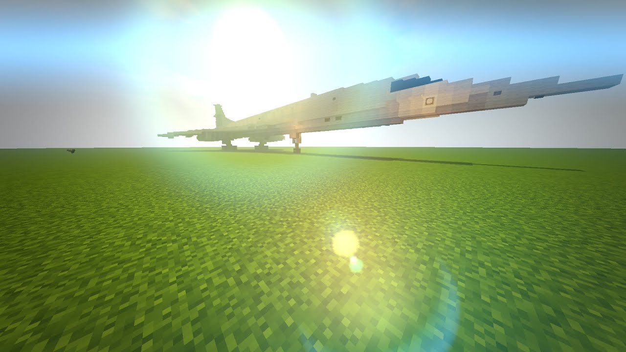 Minecraft: Building Concorde in Minecraft! Airport Series ep 1 - YouTube