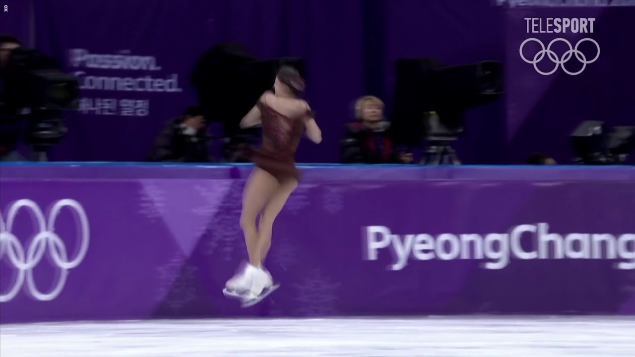 Combination Triple Flip Triple Toe Loop Evgenia Medvedeva - YouTube