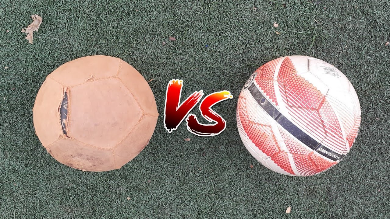 BOLA ANTIGA VS BOLA NOVA - YouTube