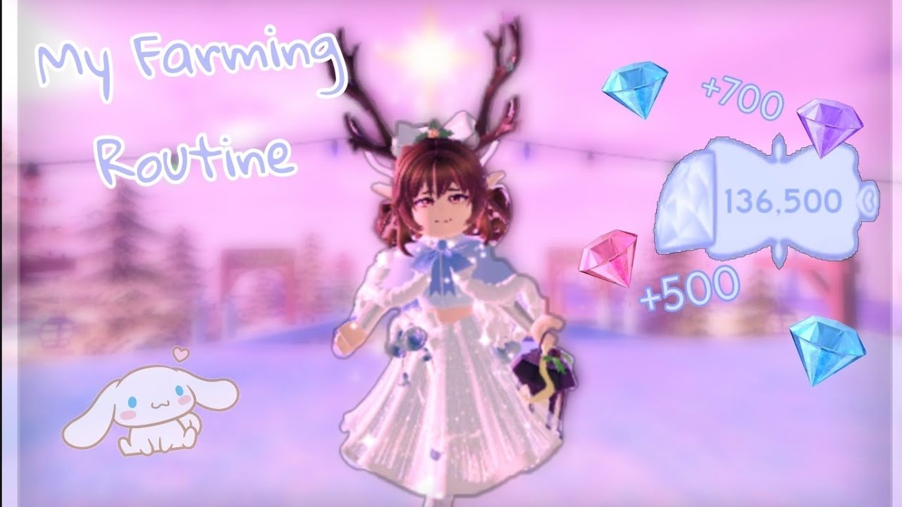 My Royale High Farming Routine || Royale High || Roblox - YouTube