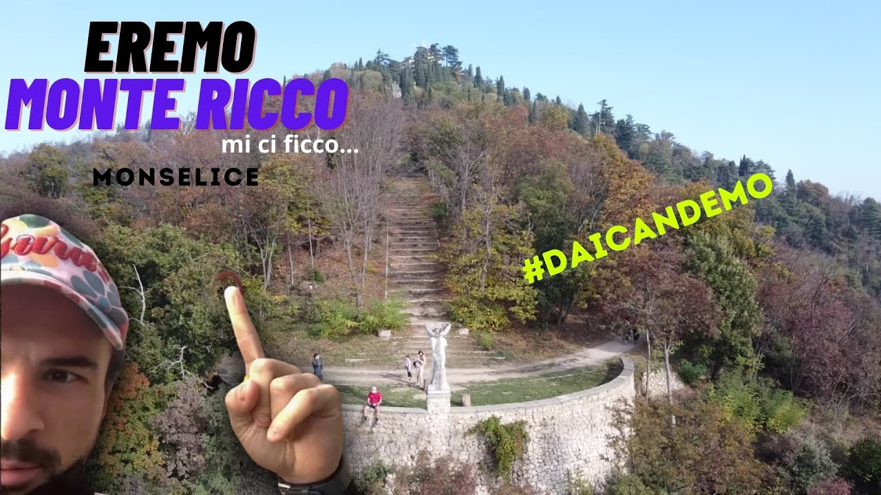 monte ricco monselice nei colli euganei - YouTube