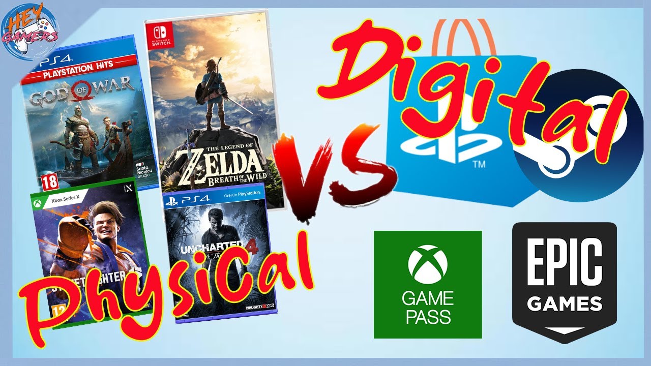Physical vs Digital - YouTube