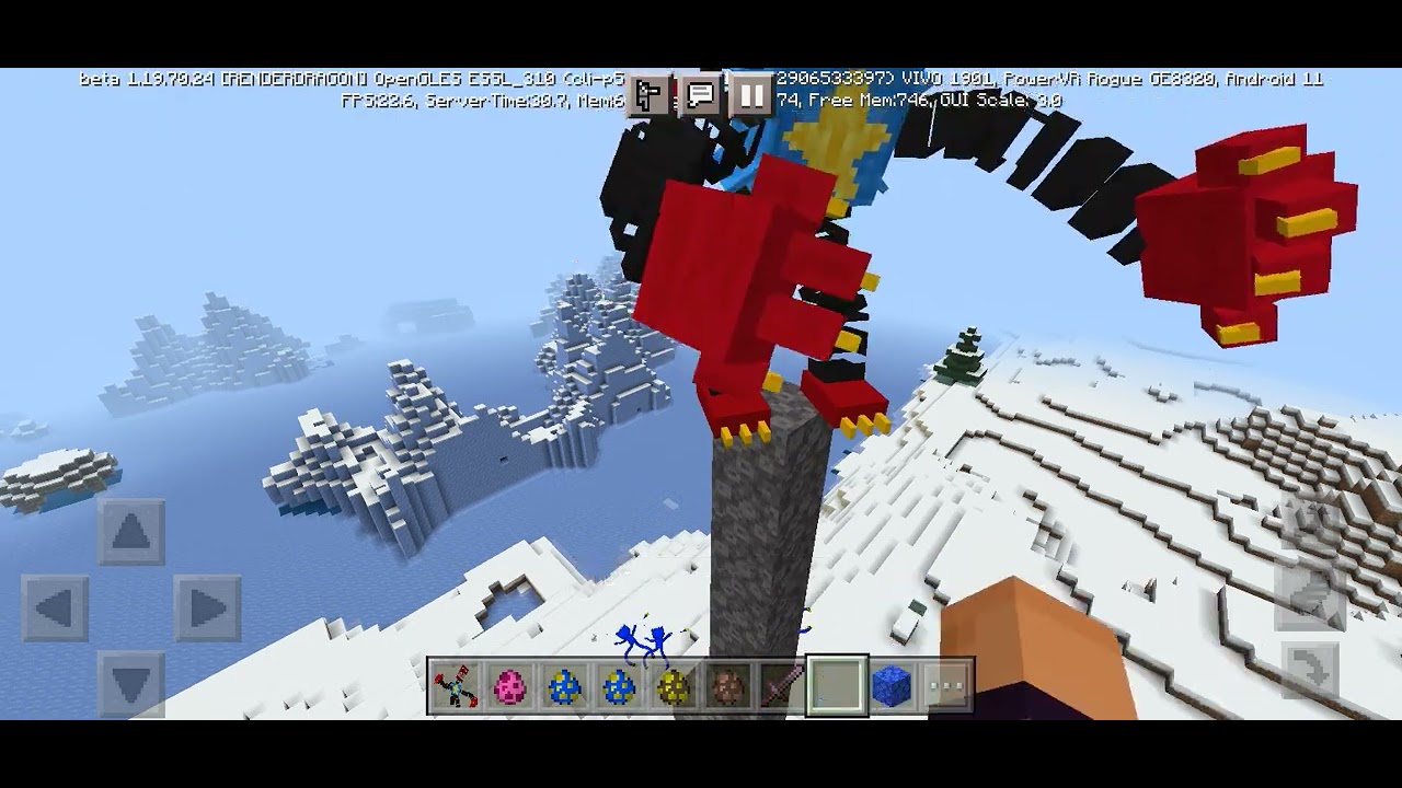 Minecraft project playtime addon MCPE huggy and mommy long legs and ...