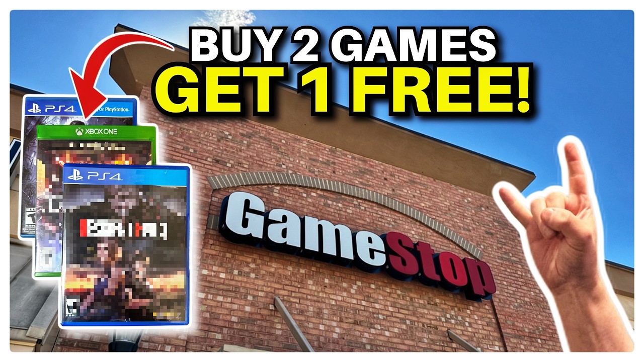 Gamestop BUY 2 GET 1 FREE On PS4 / Xbox One Sale! - Video Game Hunt ...