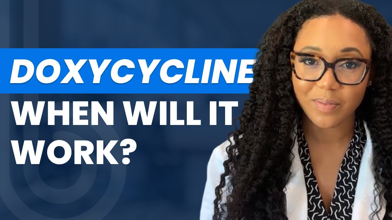 How Long Does Doxycycline Take to Work? | Doxy-PEP Explained by a Doctor & Sex Therapist - YouTube