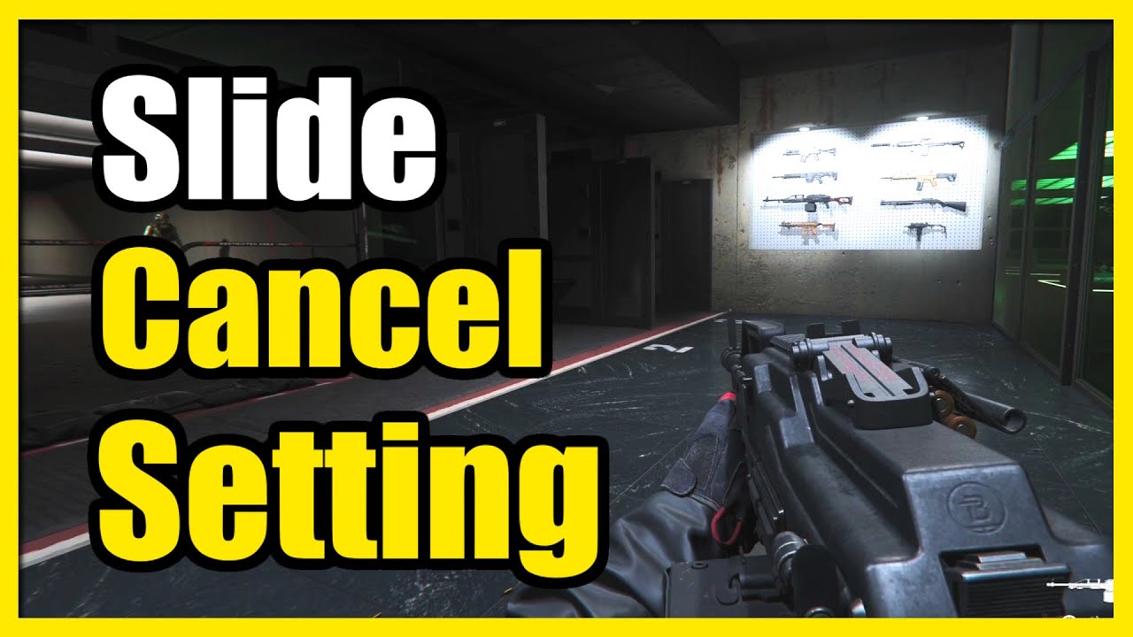 How to Easily Slide Cancel with Simple Setting in COD MW3 WARZONE ...