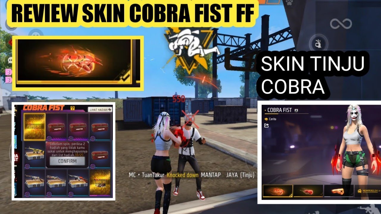review skin cobra fist yang ada di event Faded wheel terbaru 2023 ...