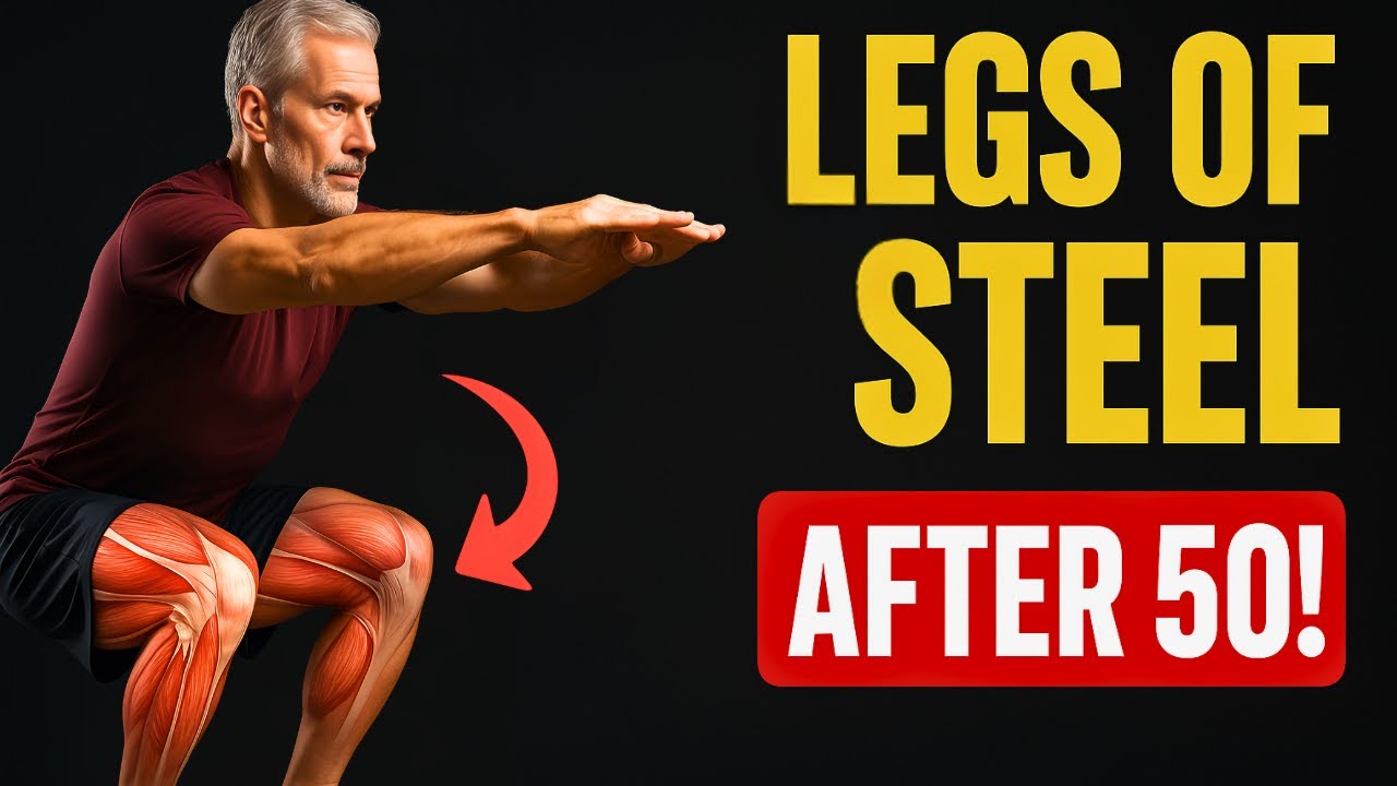 7 Exercises for Steel Strong Legs After 50 - YouTube