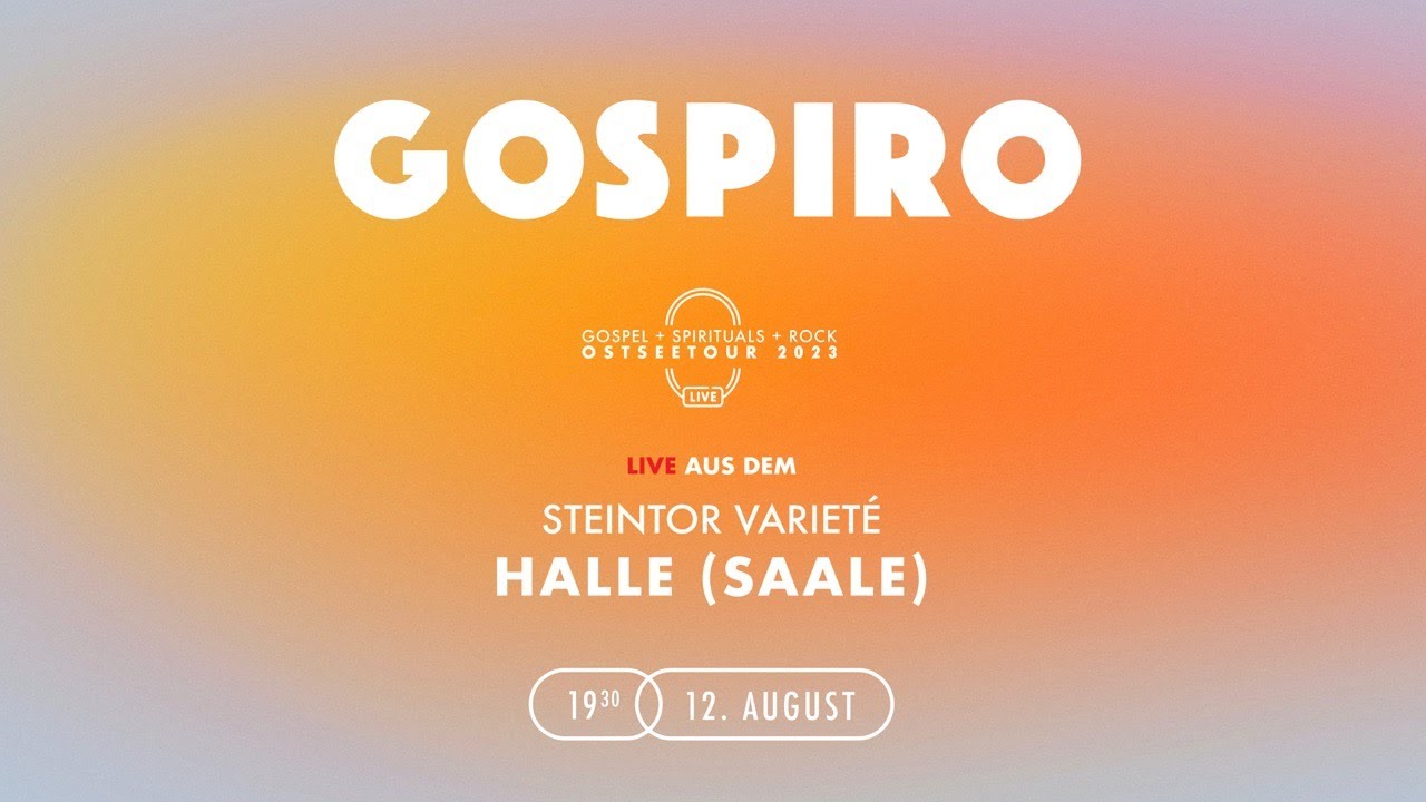 GOSPIRO Abschlusskonzert 2023 - YouTube