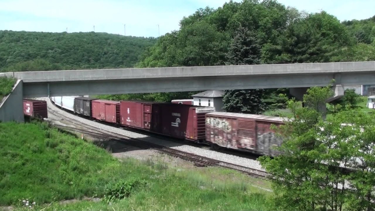 CSX at Sand Patch Freight East - YouTube