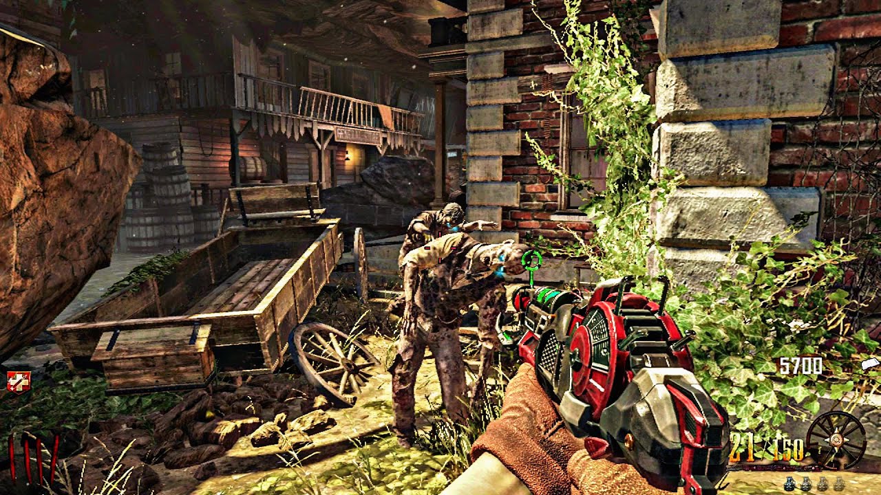 BLACK OPS 2 ZOMBIES: BURIED GAMEPLAY! (NO COMMENTARY) - YouTube