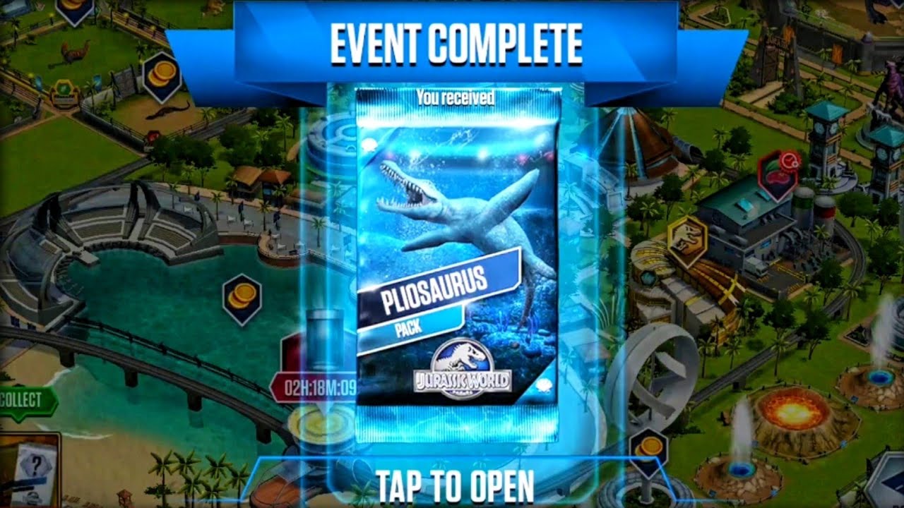 Pliosaurus Level 40 Unlock | Jurassic World The Game - YouTube