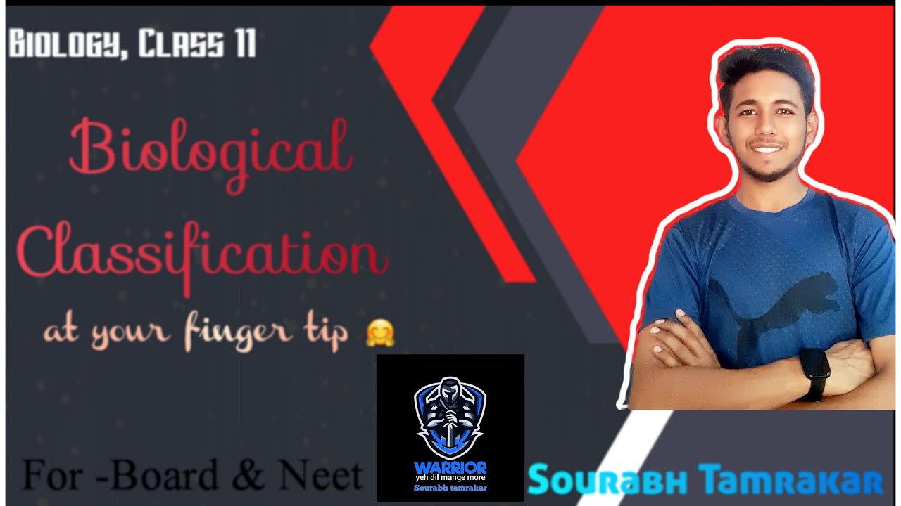 BIOLOGICAL CLASSIFICATION :CONCEPT ,TRICK & EXPLAINATION | NEET & BOARD ...
