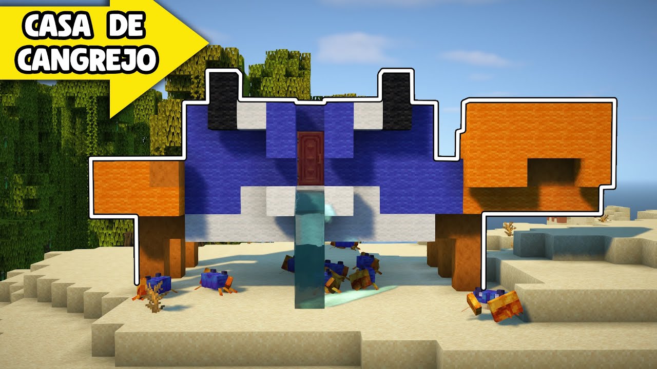 Casa del cangrejo de la votación de mobs | The crab Minecraft Mob vote ...