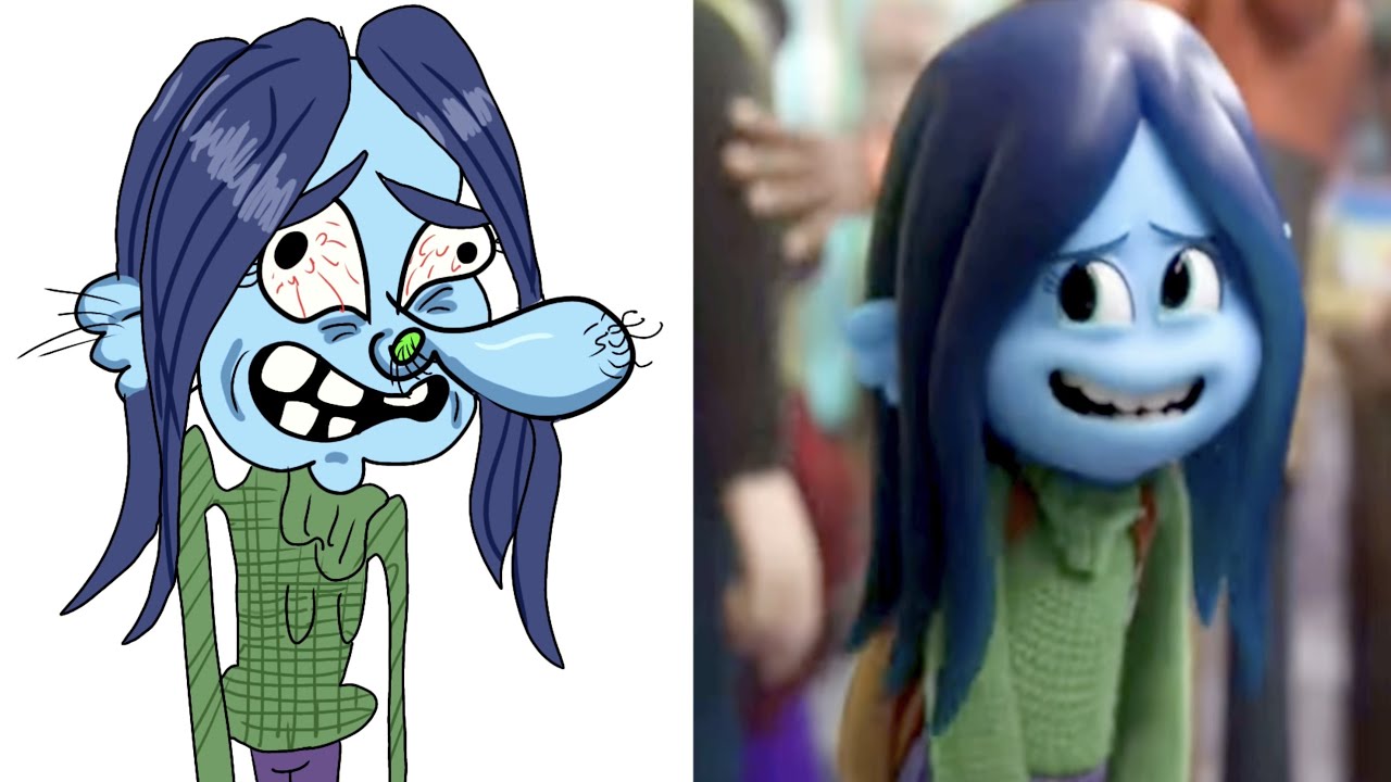 RUBY GILLMAN teenage kraken drawing meme | cartoon memes - YouTube