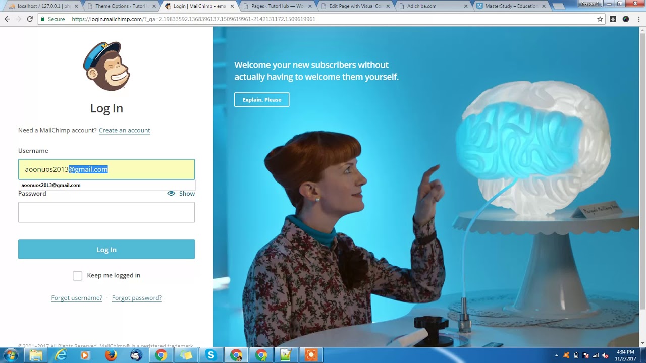 MailChimp API Keys and Account Creation for Sending Mails Free - YouTube