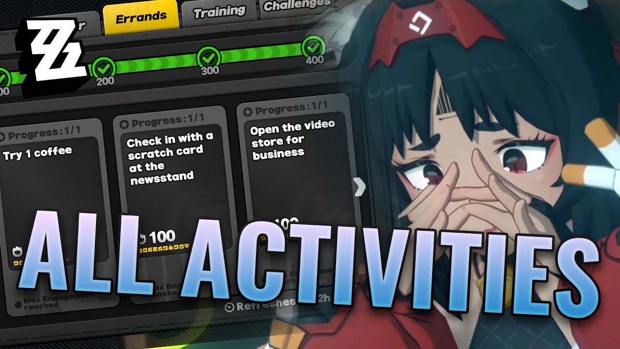 [ZZZ] All Activities Review - What are you signing yourself into? - YouTube