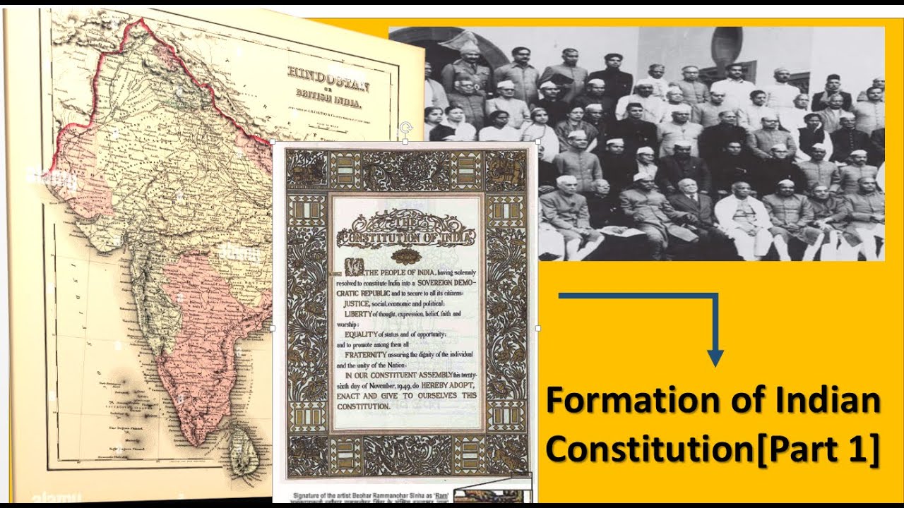 Formation of Indian Constitution | Part 1 - From 1857#studyiq # ...