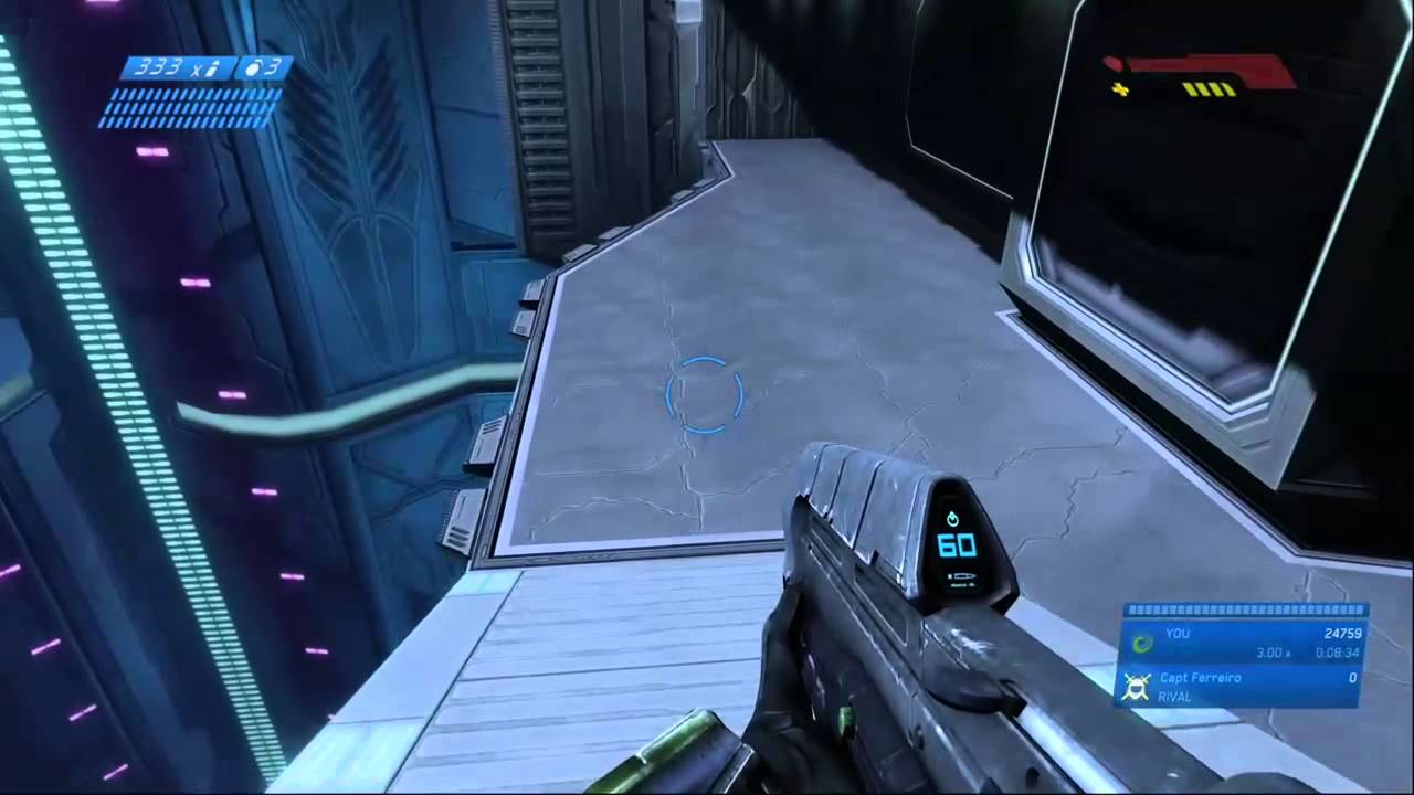 Halo CE: MCC The Silent Cartographer overshield fall! - YouTube
