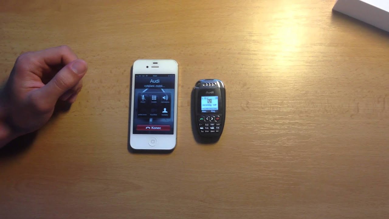 Audi Car Key Phone 2 - YouTube