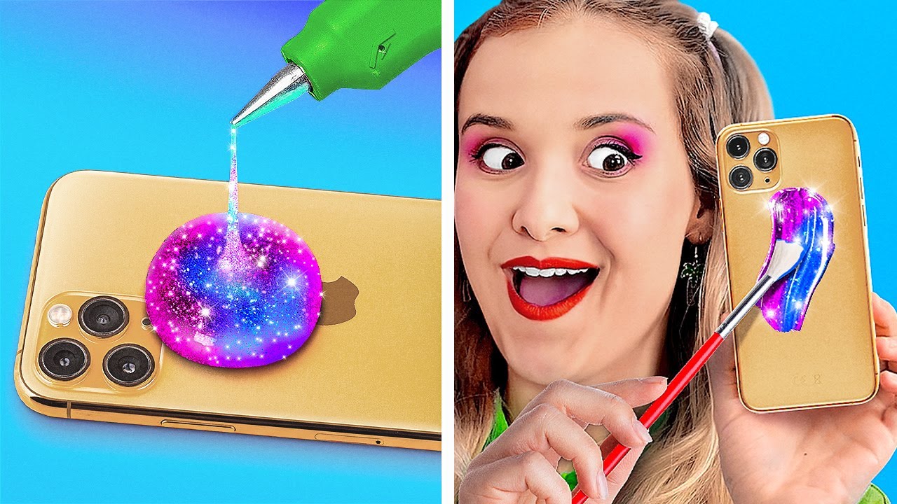 ¡IDEAS PARA PERSONALIZAR TU IPHONE! || Manualidades originales para ...