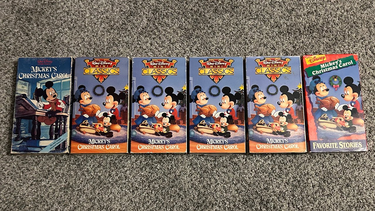 Mickey’s Christmas Carol (1983) VHS Review - YouTube