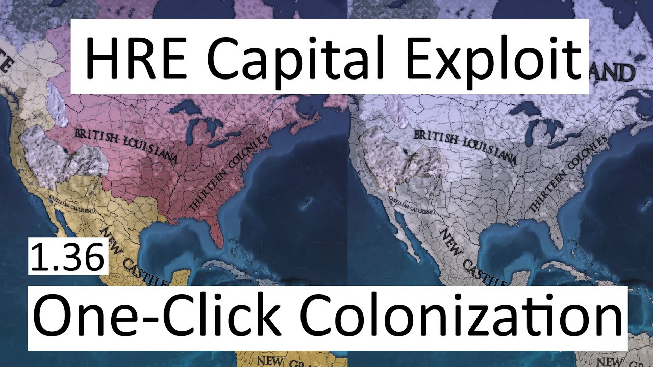 EU4 1.36 HRE Capital Exploit - Why it's so effective - YouTube