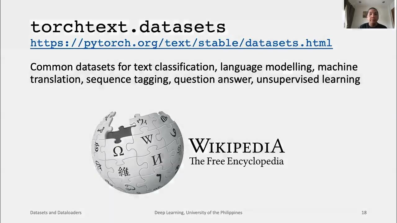 Datasets and Dataloaders using PyTorch - YouTube