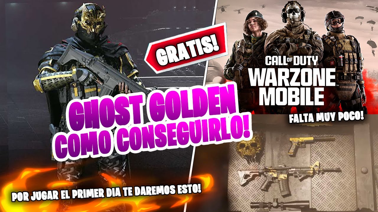 GHOST GOLD GRATIS!! COMO CONSEGUIRLO Y MAS RECOMPENSAS POR LANZAMIENTO ...