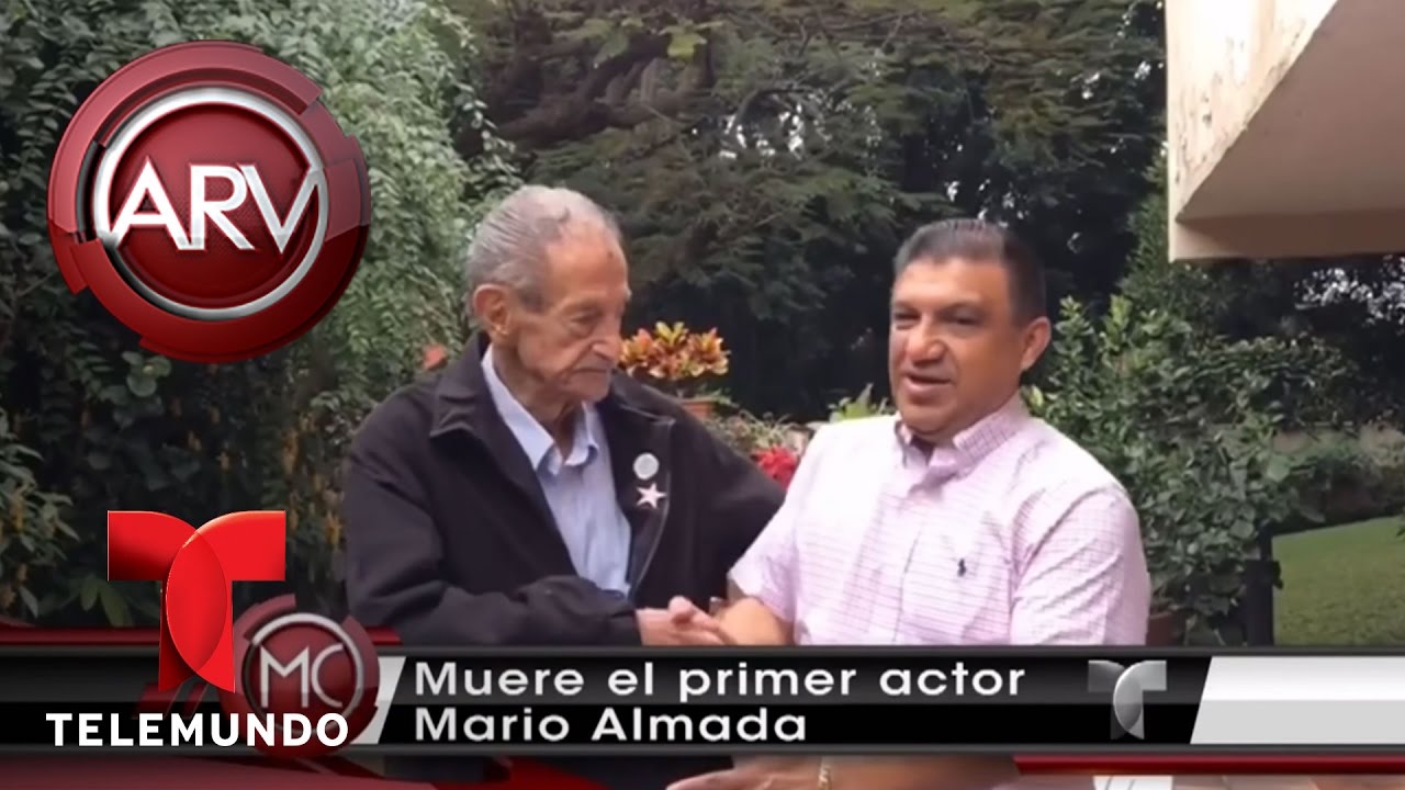 Murió el actor mexicano Mario Almada | Al Rojo Vivo | Telemundo - YouTube