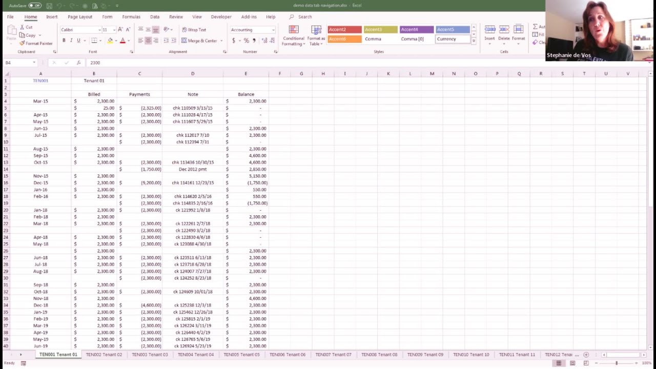 Excel Tip: Navigating Through Tabs - YouTube