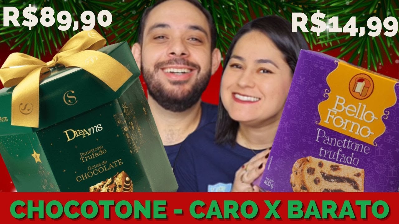 Chocotone Trufado CACAU SHOW x BELLO FORNO | Caro x Barato - YouTube