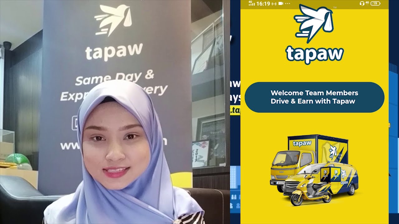 TAPAW Tutorial Menggunakan Aplikasi Tapaw Driver - YouTube