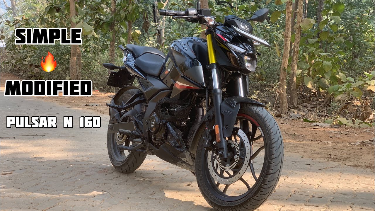 My N 160 Simply Modified 🔥 Pulsar N 160 Modified Review - YouTube